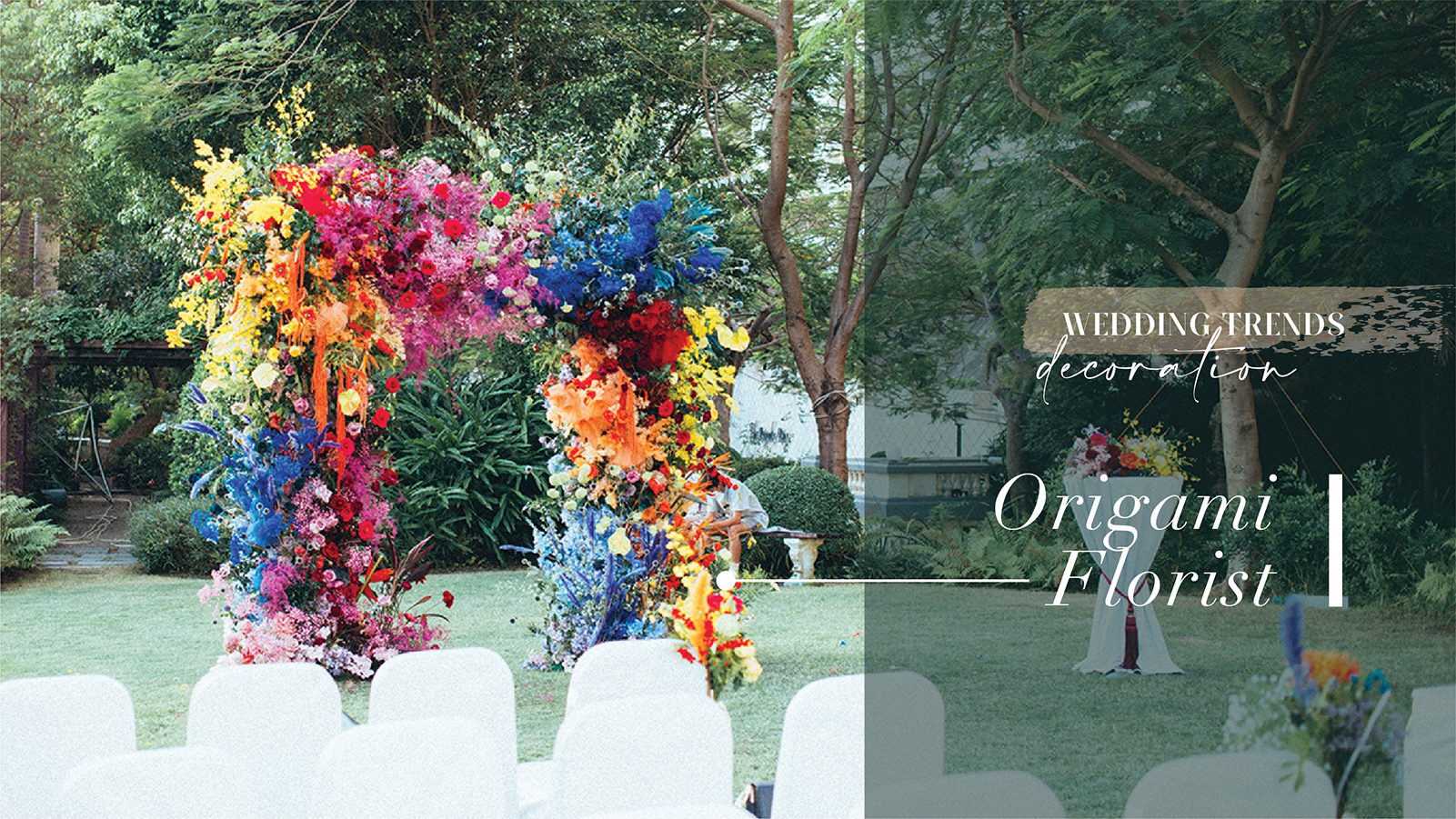 Wedding Trends 2023 X Origami Florist：結合大膽色系與燈光效果，引領來年婚禮花藝趨勢 - RESEARCH ...